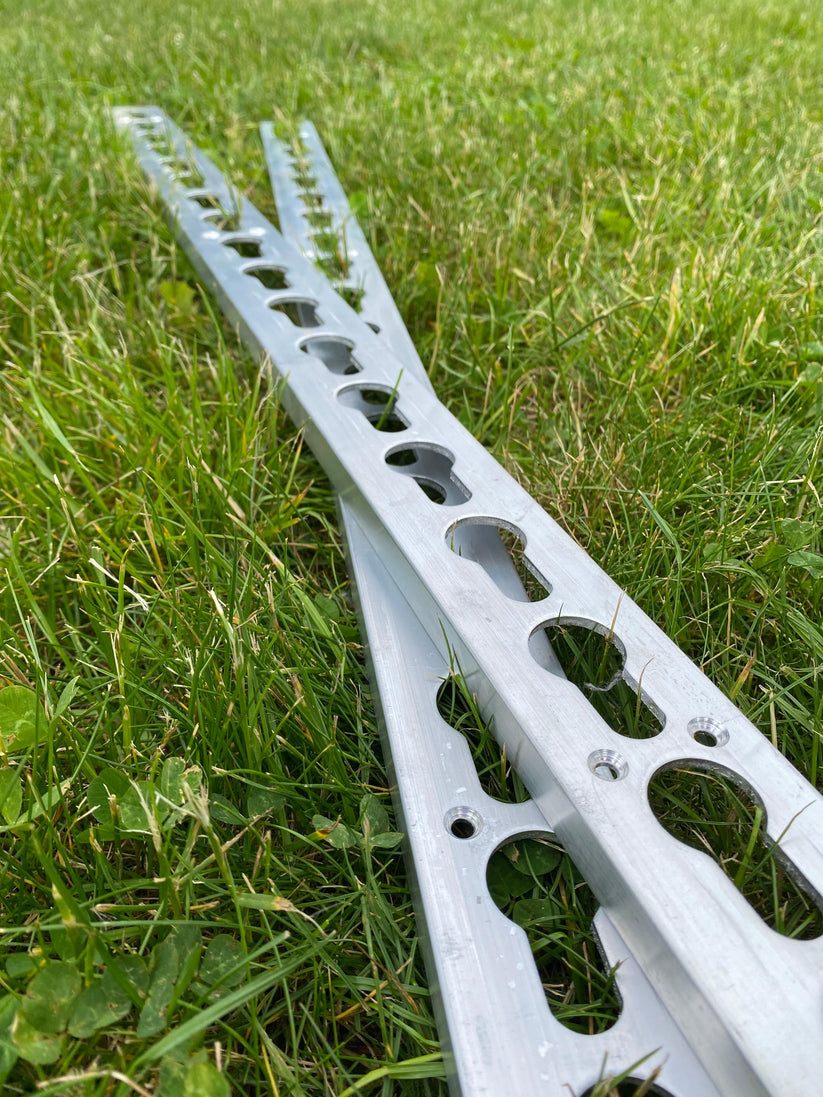 Keyhole Track - Aluminum (Available in 3 Lengths) – Copper Pony Poles