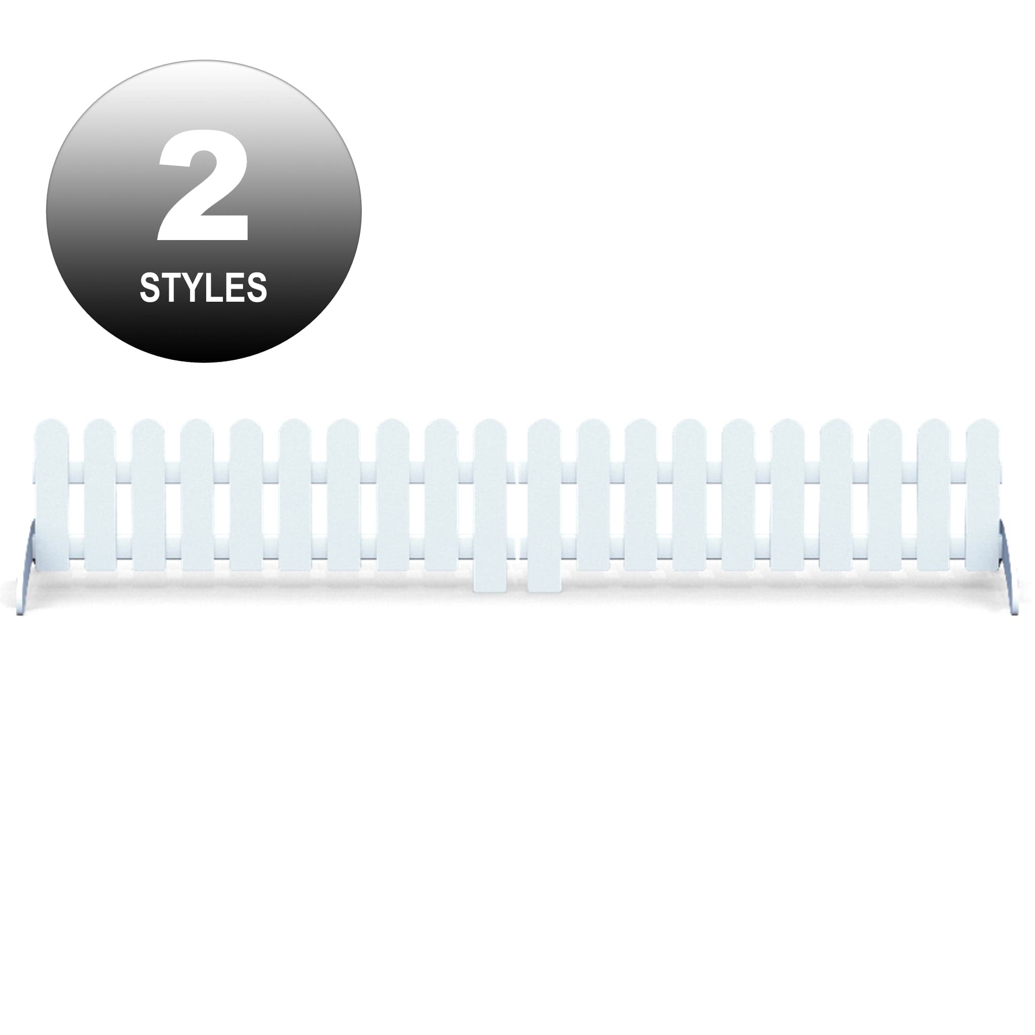 Standing Picket Fence - 10' Wide – Copper Pony Poles