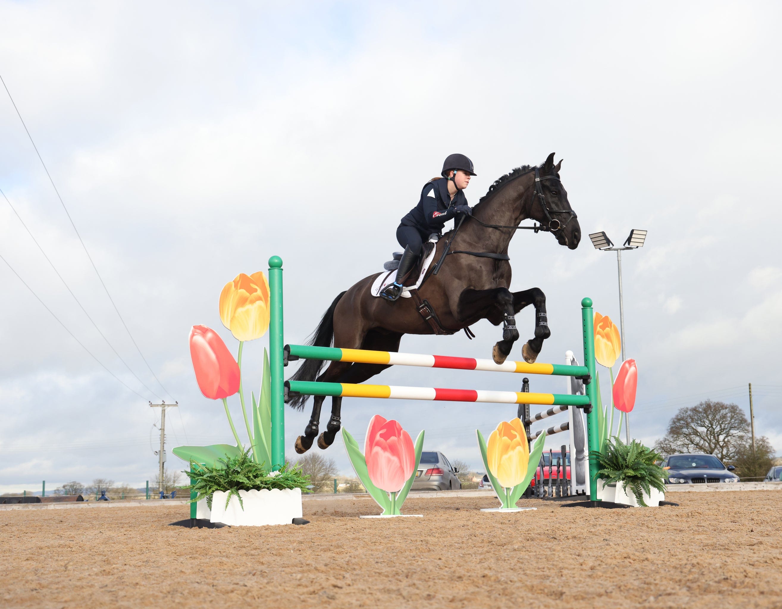 Tulip Jump Filler - 25" Tall – Copper Pony Poles